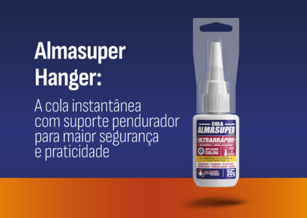 Almasuper Hanger: A cola instantânea com suporte pendurador para maior ...